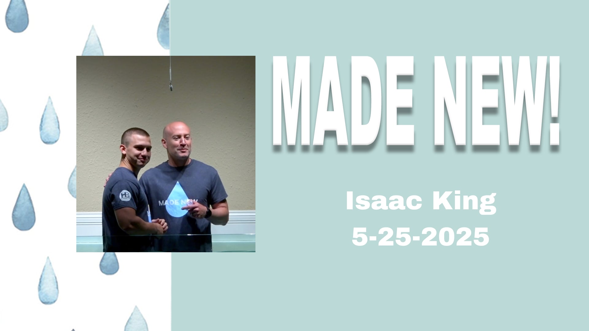 Baptism | Isaac King