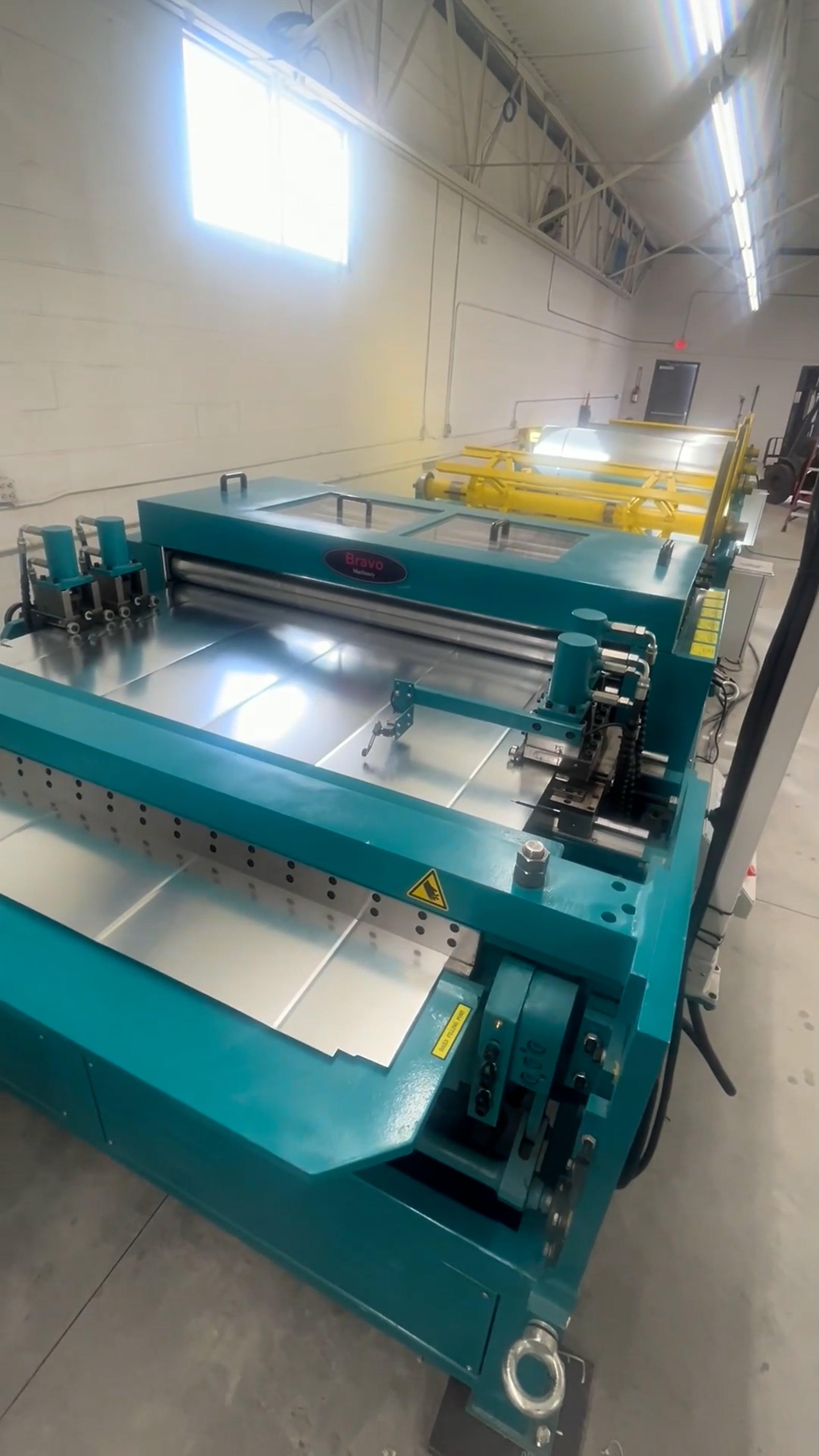 Money moment of Bravo Coil Line producing L duct