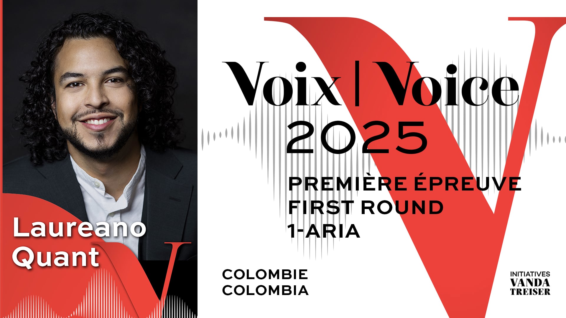 CMIM 2025 Voix | Voice - Aria - Laureano Quant