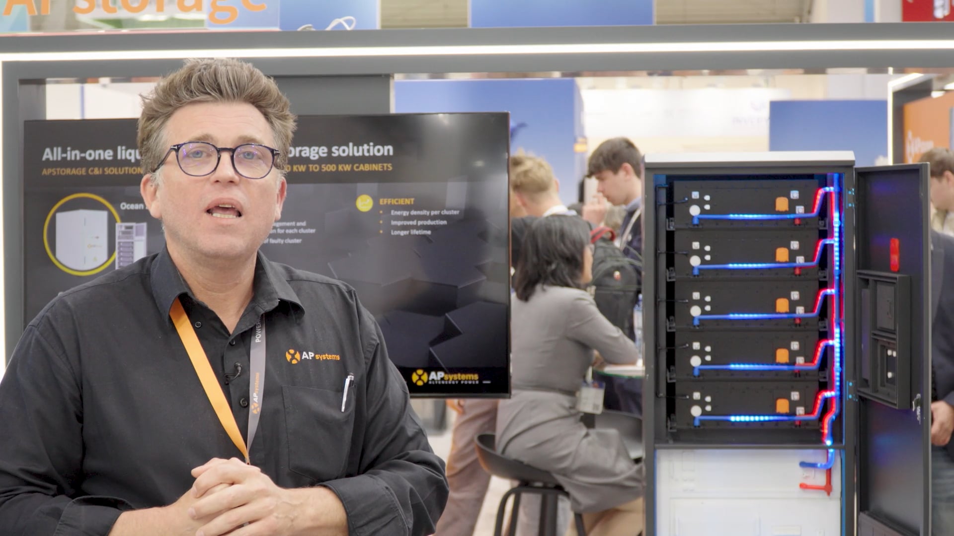 Booth Walkthrough @ The smarter E Europe 2025 – APsystems