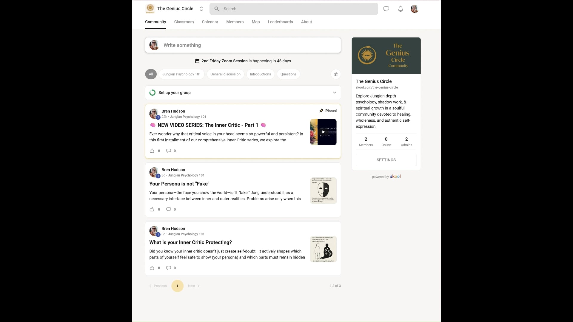 The Genius Circle Walkthru of Skool