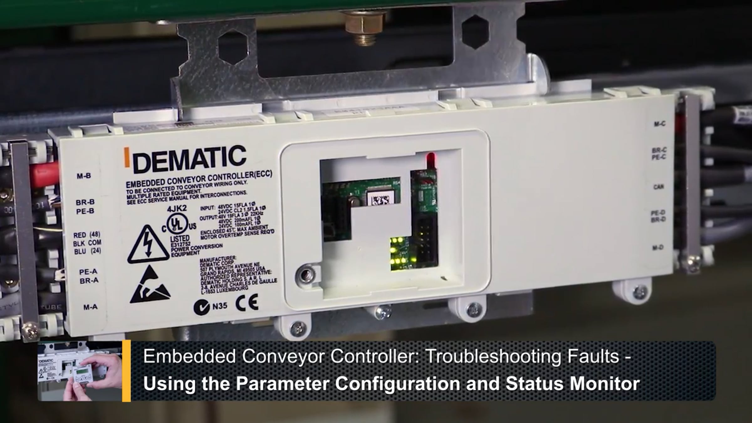 Dematic HowTo - ECC Troubleshooting Faults | Videos & Movies on Vimeo