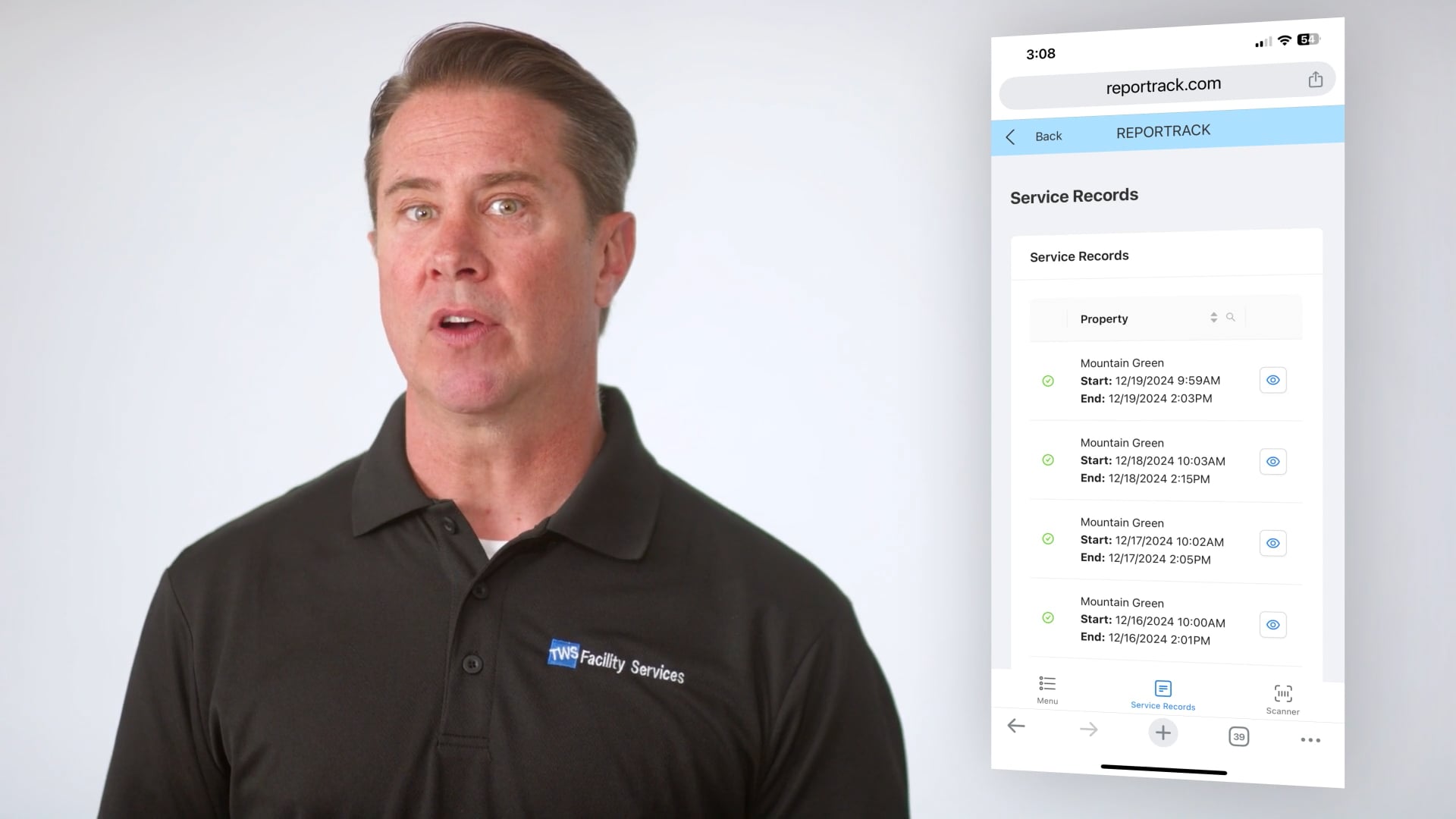 REPORTRACK x TWS FACILITY SERVICES