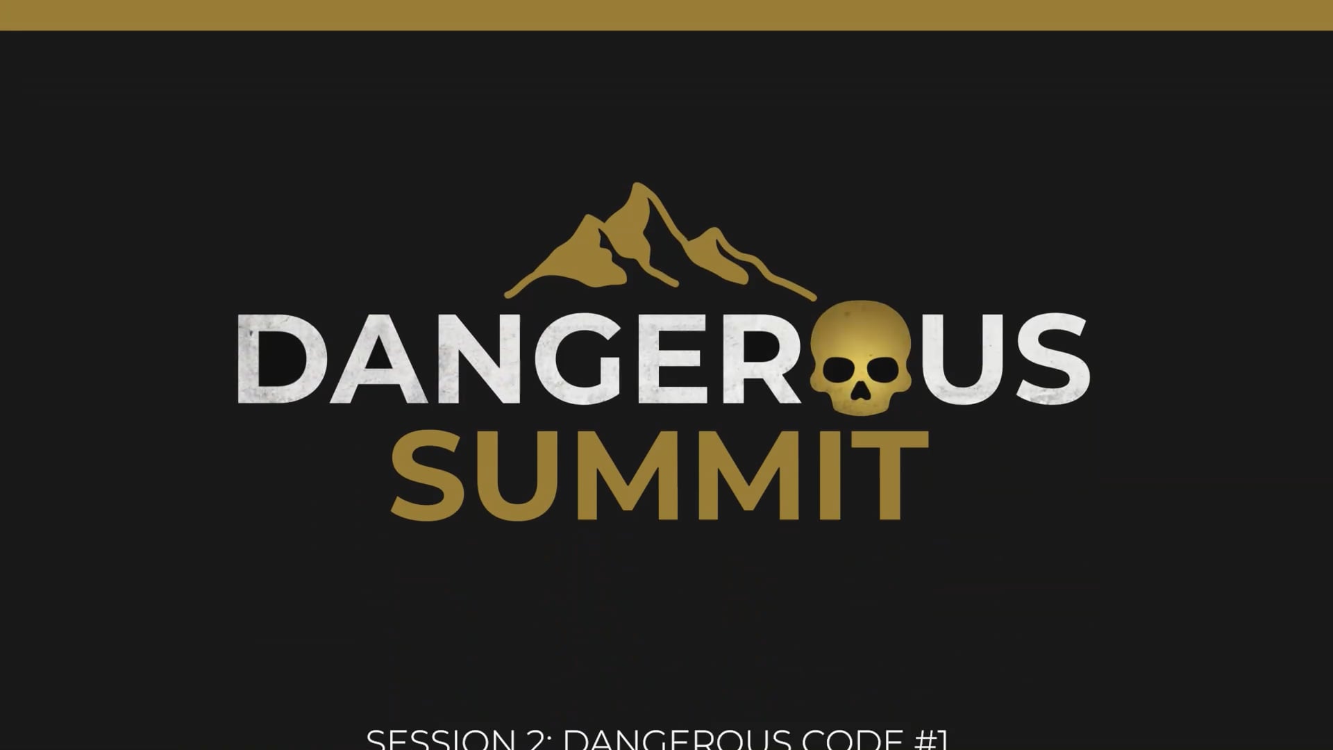 Dangerous Summit: Session 2 - Respect, Success and Sex