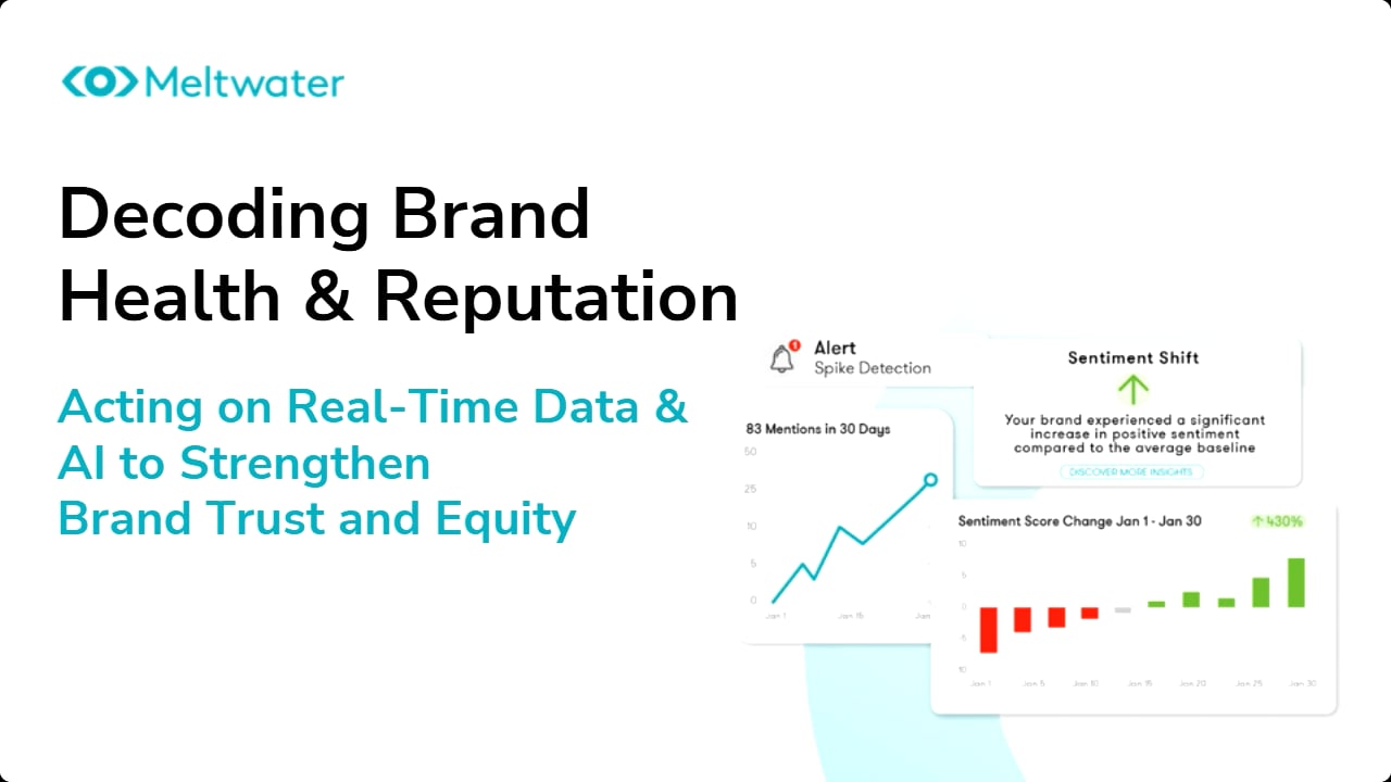 Webinar: Decoding Brand Health & Reputation: Acting on Real-Time Data & AI to Strengthen Brand ...
