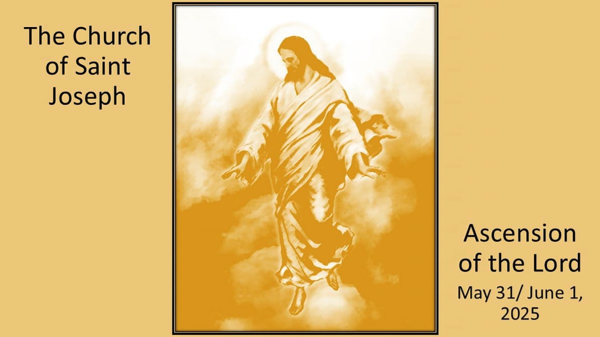 06-01-25 10:30 AM Ascension of the Lord Father Stephen Boatwright