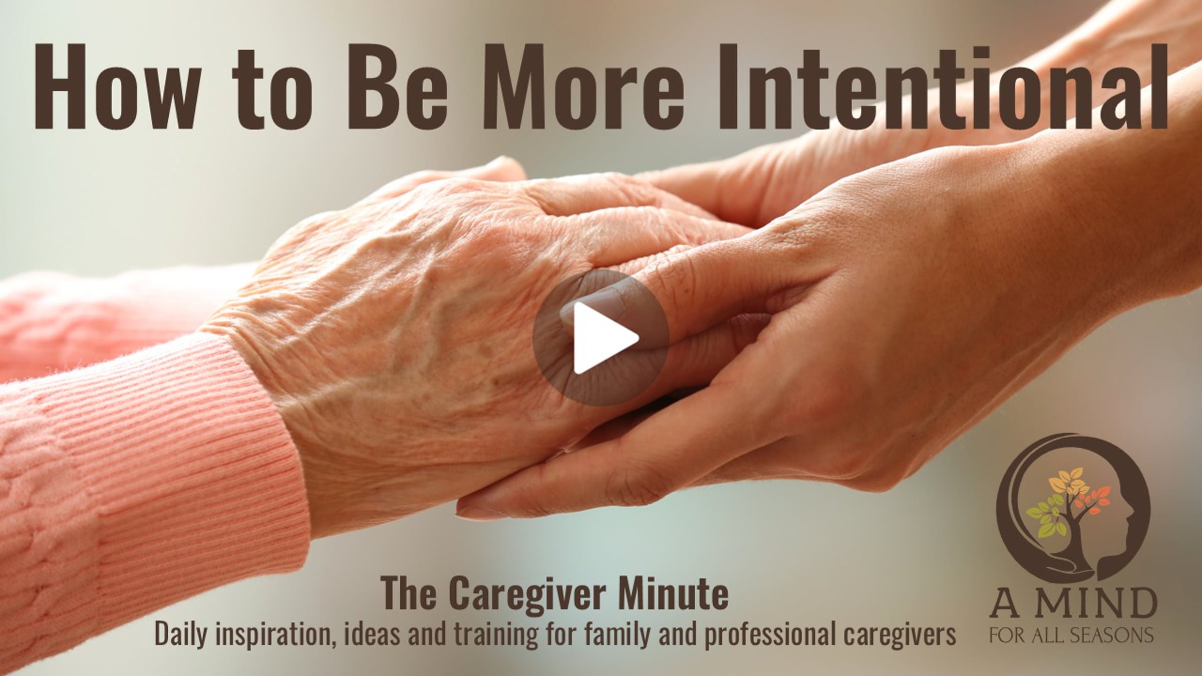 How to be More Intentional