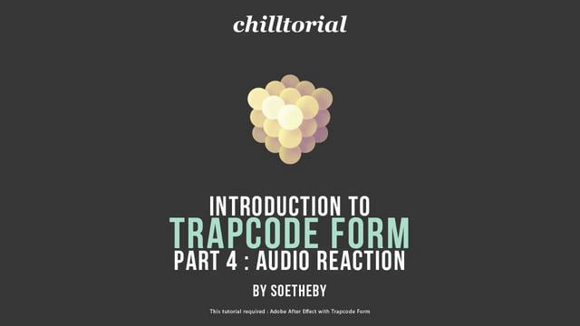 Trapcode Form: Audio React on Vimeo