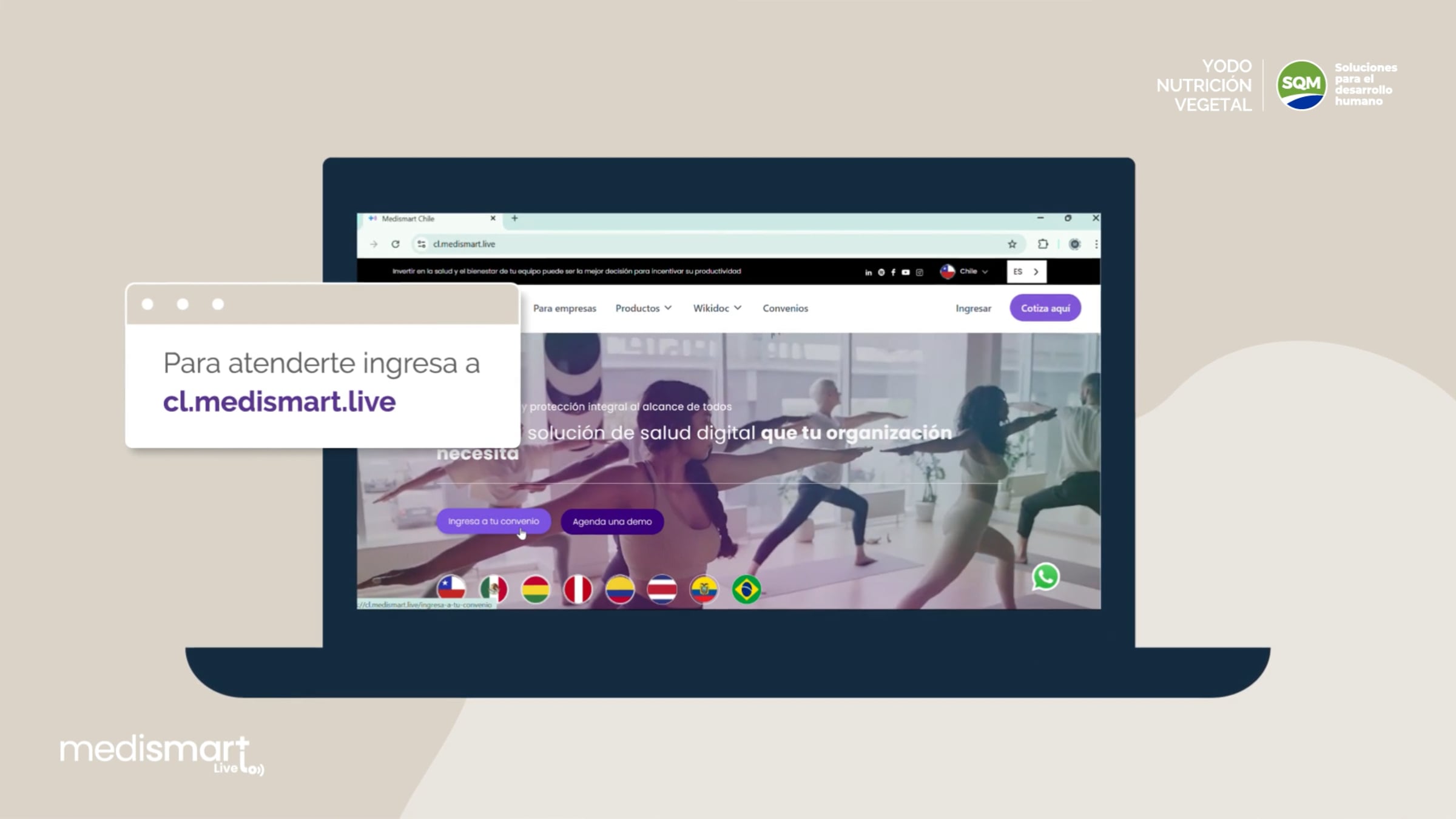 ¡Atención médica gratuita! Súmate a Medismart y ten una vida sana y segura