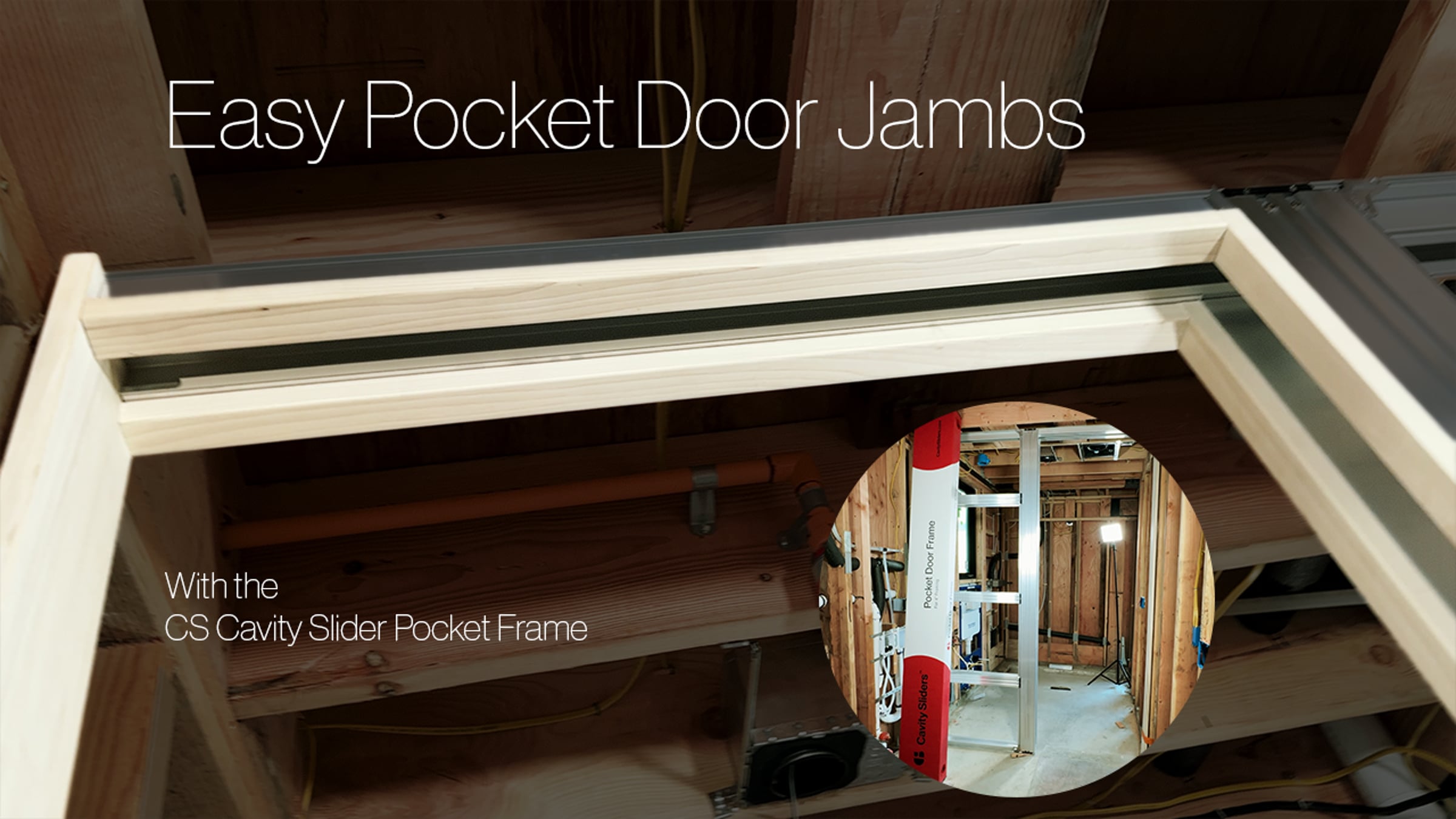 The Easiest Way to Finish Pocket Doors on Site | CS Jamb Kit™ | CS ...