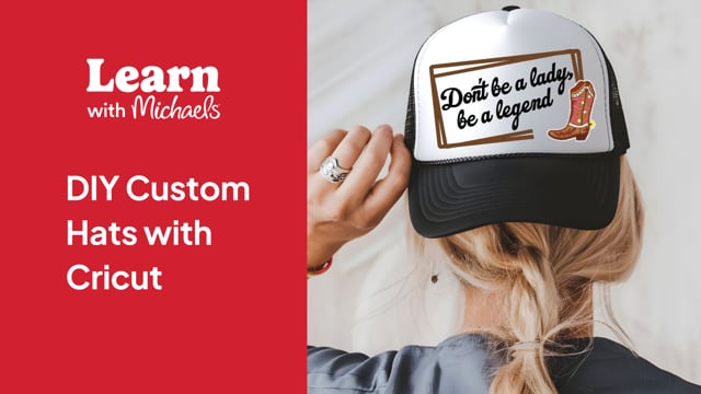 Recorded Live: DIY Custom Hats with Cricut Expert-Led Craft Tutorial On ...