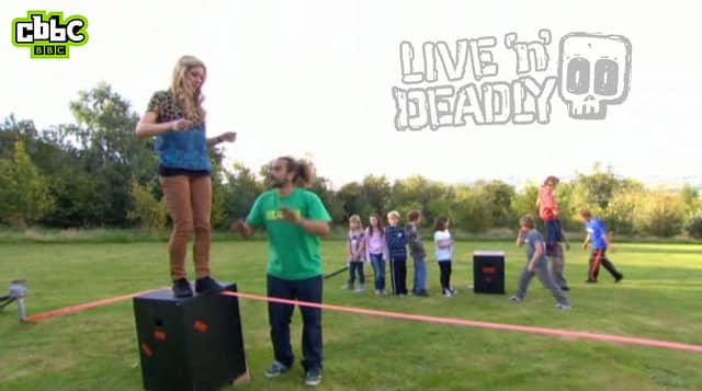 CBBC - Live 'n' Deadly - Maverick Slacklines on Vimeo