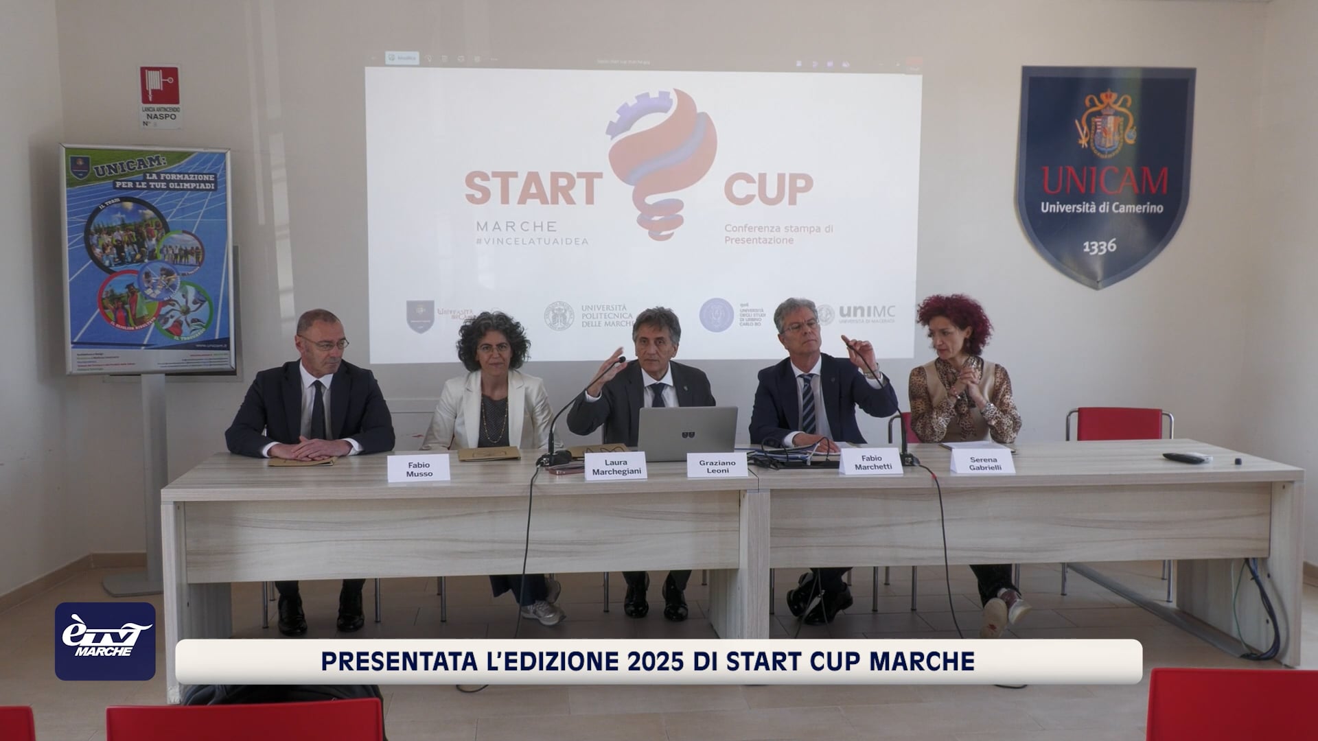 Presentata l’edizione 2025 di Start Cup Marche - VIDEO - eTv Marche ...