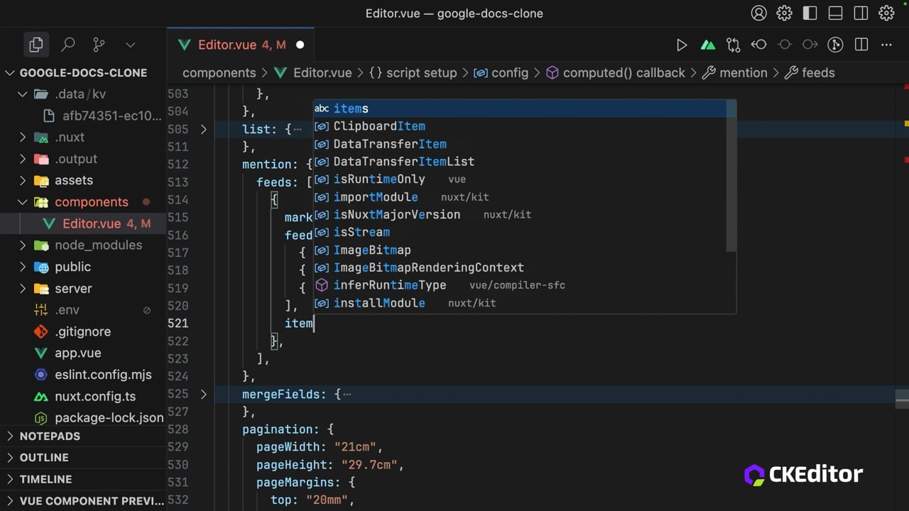 CKEditor Mentions - A Vue.js Lesson From our Vue.js Course: Build...