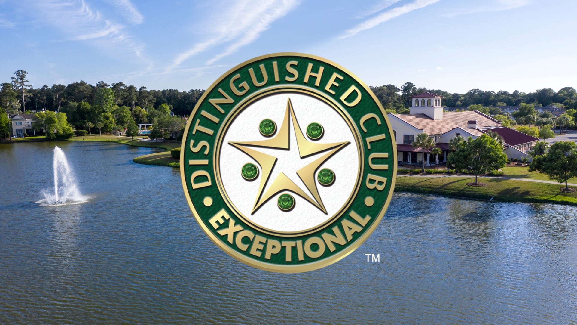 Distinguished Club Award Presentation – Hampton Hall Club