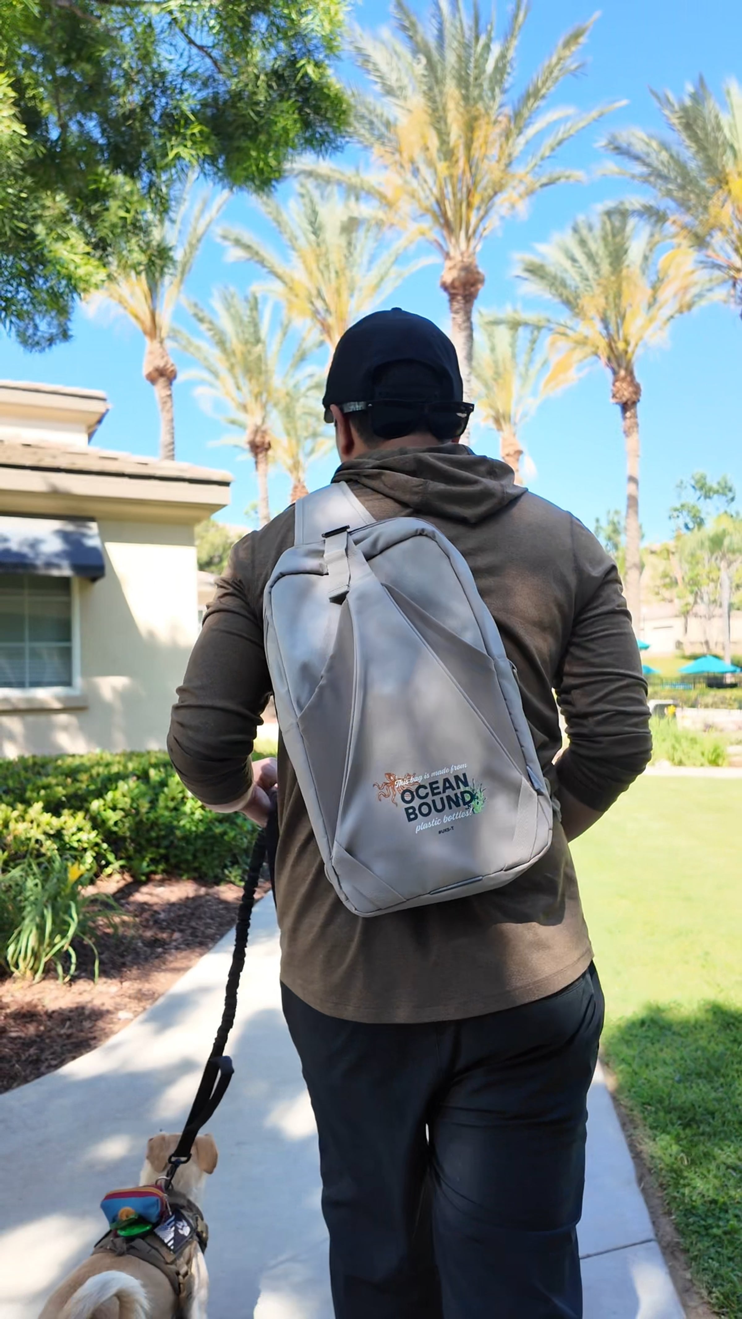 Coastal Threads™ Repreve® Dual Carry Sling Bag