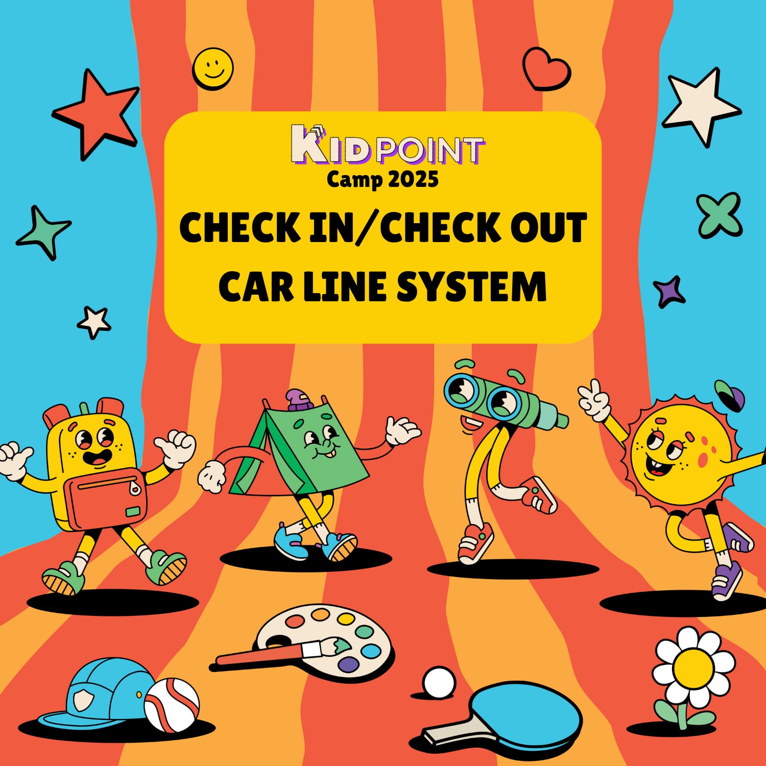 Kids Camp Check in/Check Out