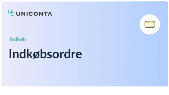 Modtag og send e-fakturaer - Uniconta