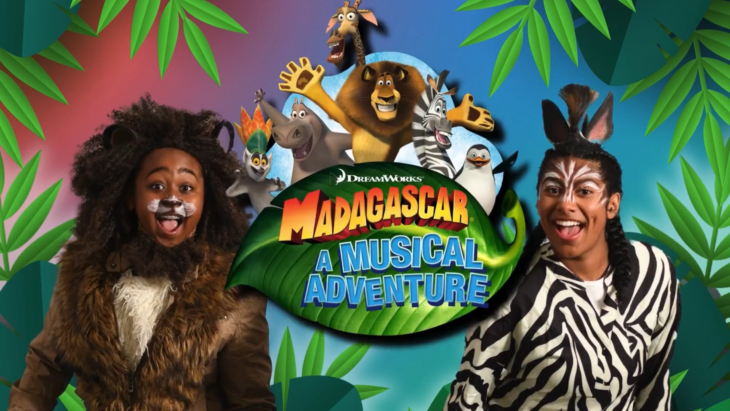 Madagascar - A Musical Adventure TYA Edition - JUNE 20 - AUGUST 3, 2025