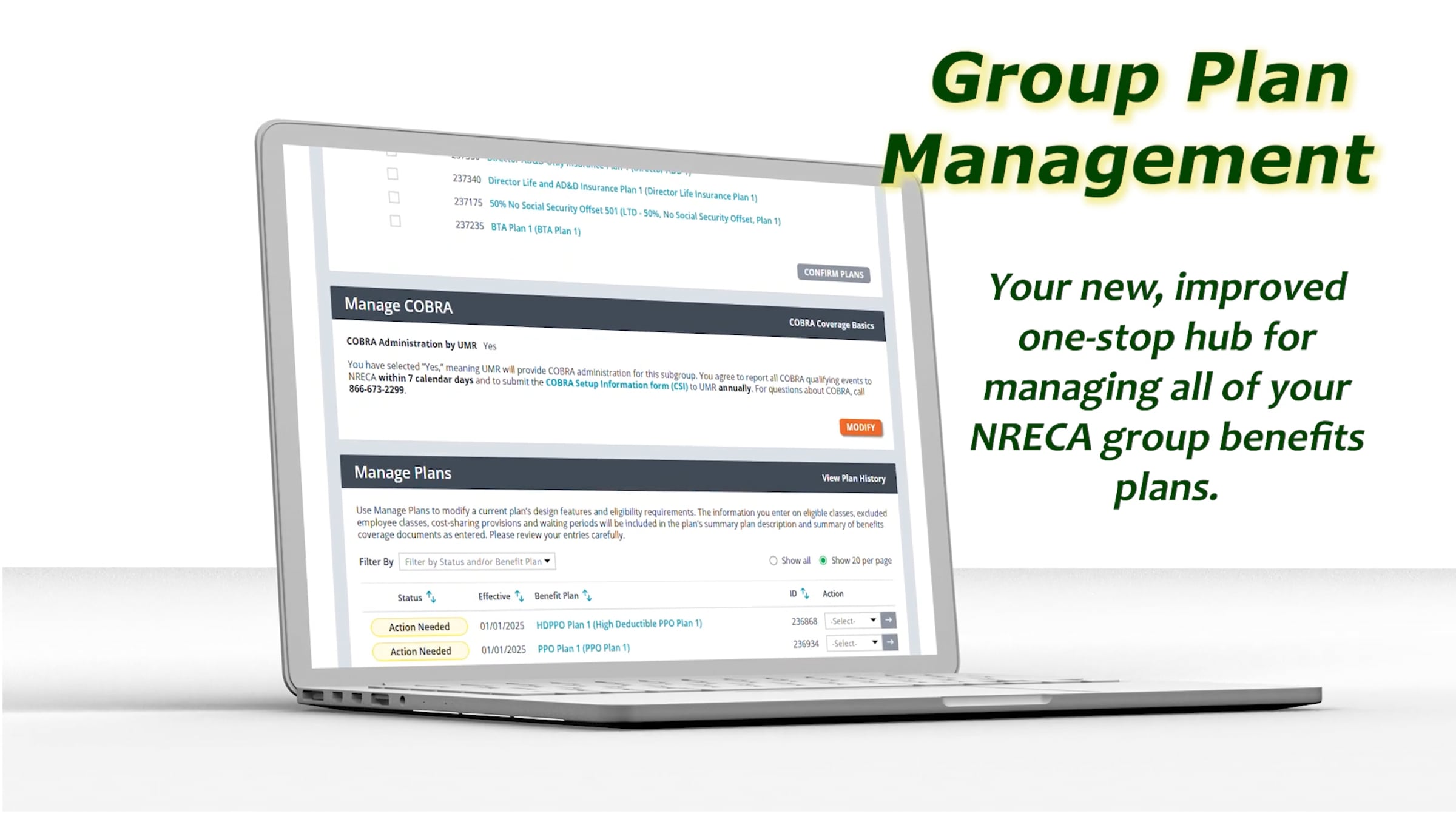 Introducing Group Plan Management