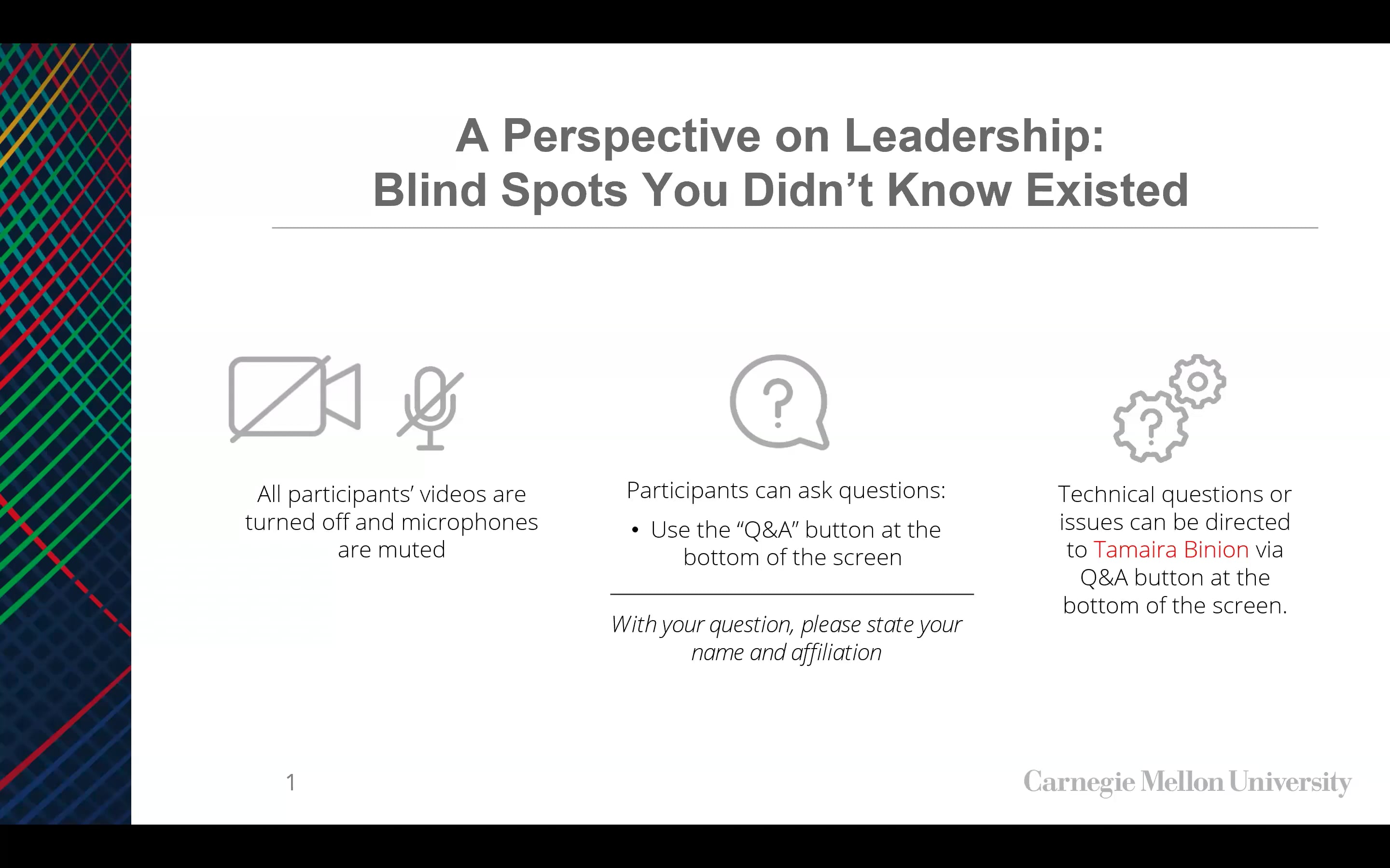 A Perspective on Leadership: Blind Spots you Didn't Know Existed