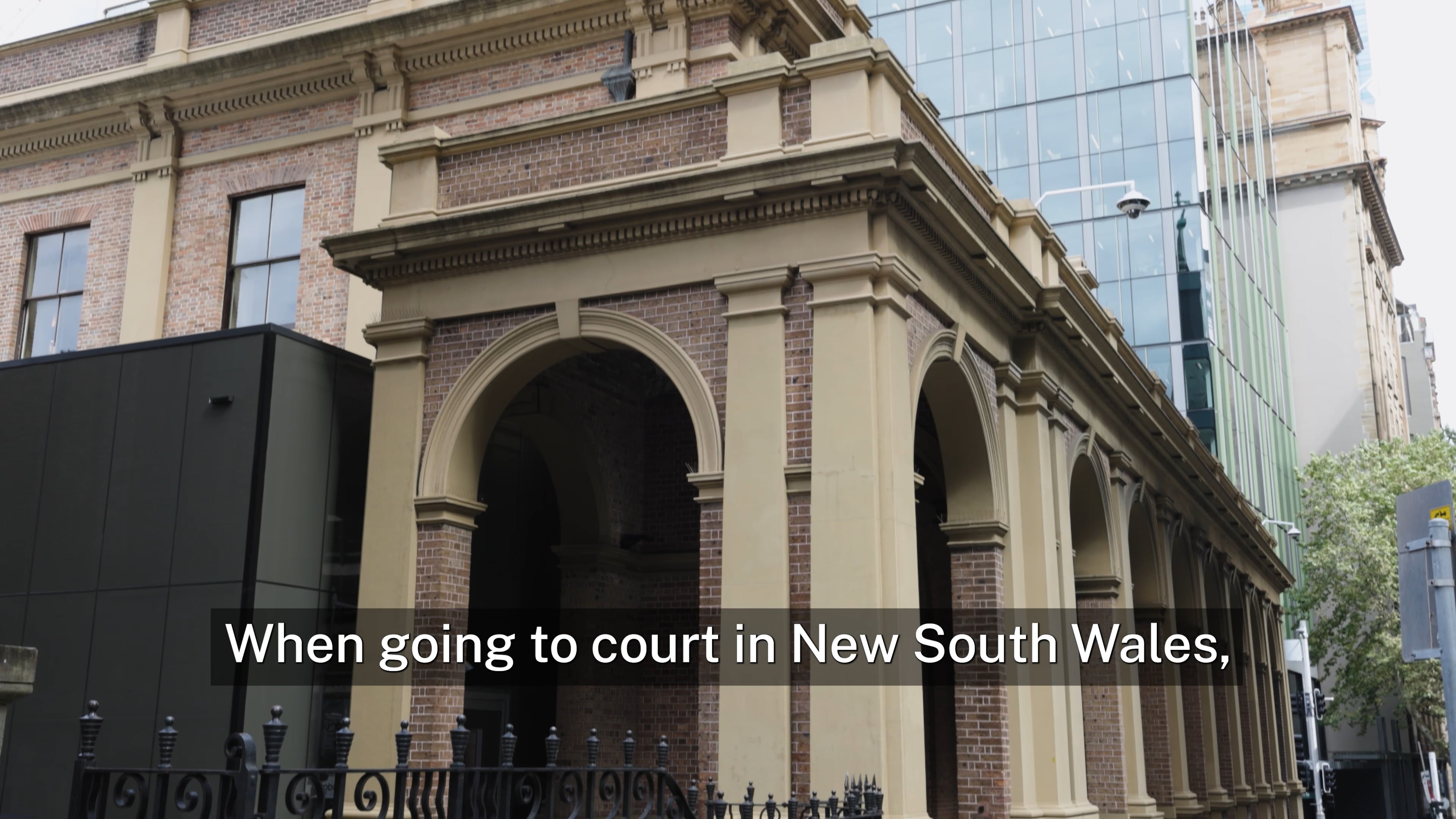 The court security process