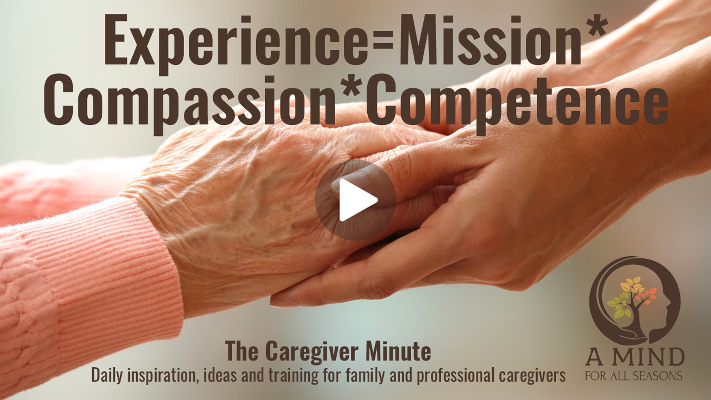 Experience=Mission*Compassion*Competence