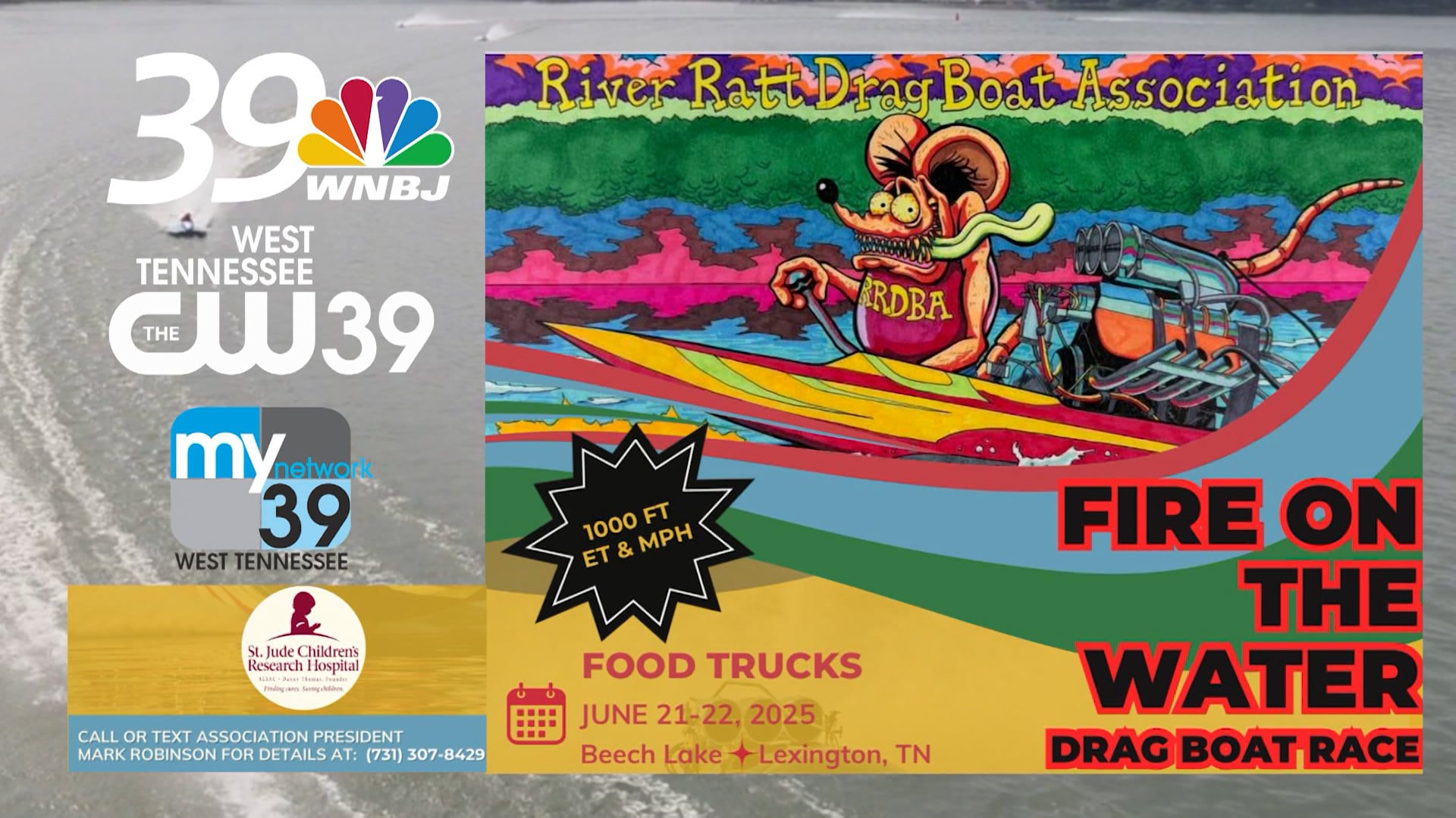 REV POWERSPORTS MARINE RIVER RATT DRAG BOAT BROADCAST 15A 2025