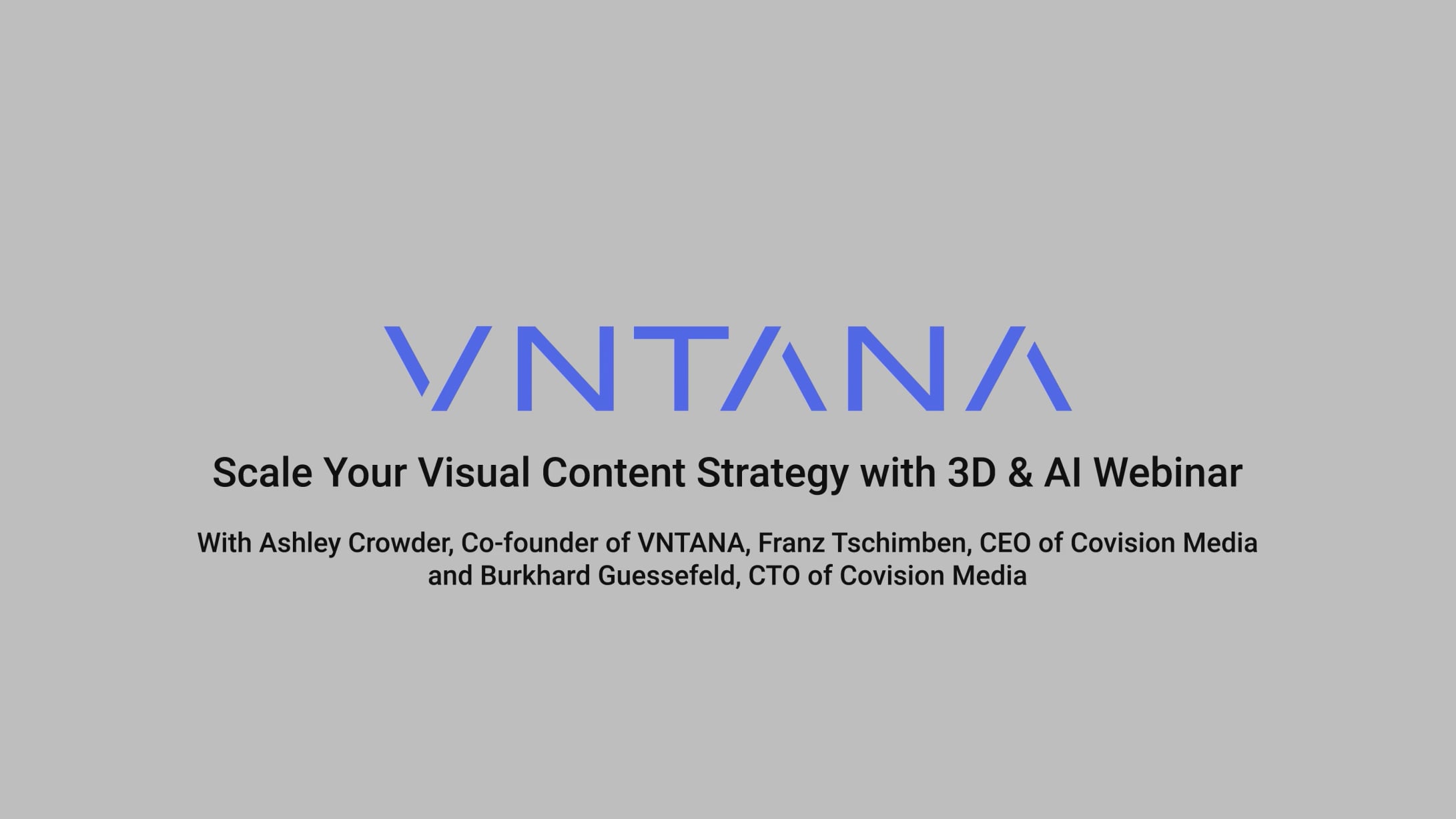 Scale Your Visual Content Strategy with 3D & AI Webinar