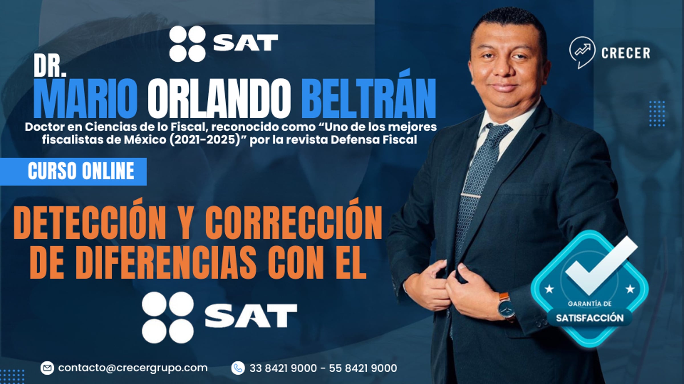 DETECCIÓN Y CORRECCIÓN DE DIFERENCIAS SAT DIRIGIDO POR EL DR. MARIO BELTRÁN JUNIO 2025