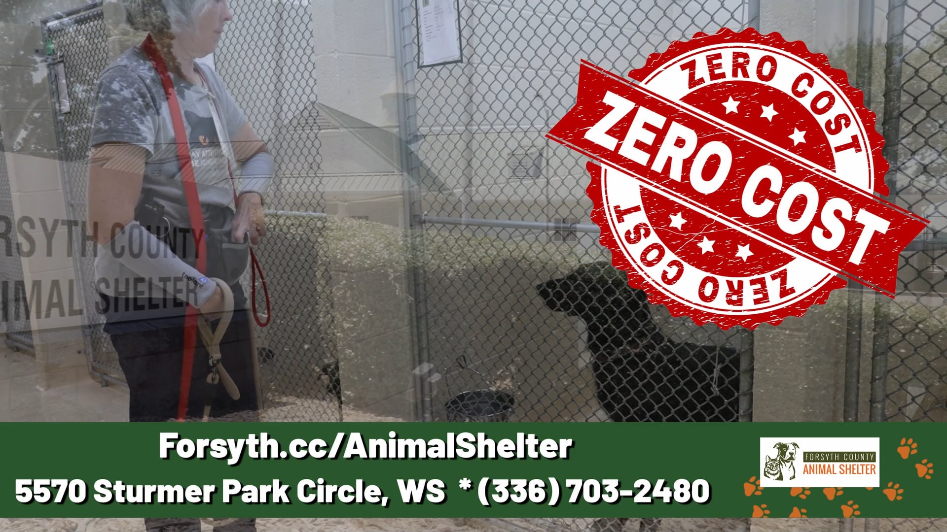 :30 Forsyth County Animal Shelter No Cost Adoption June25