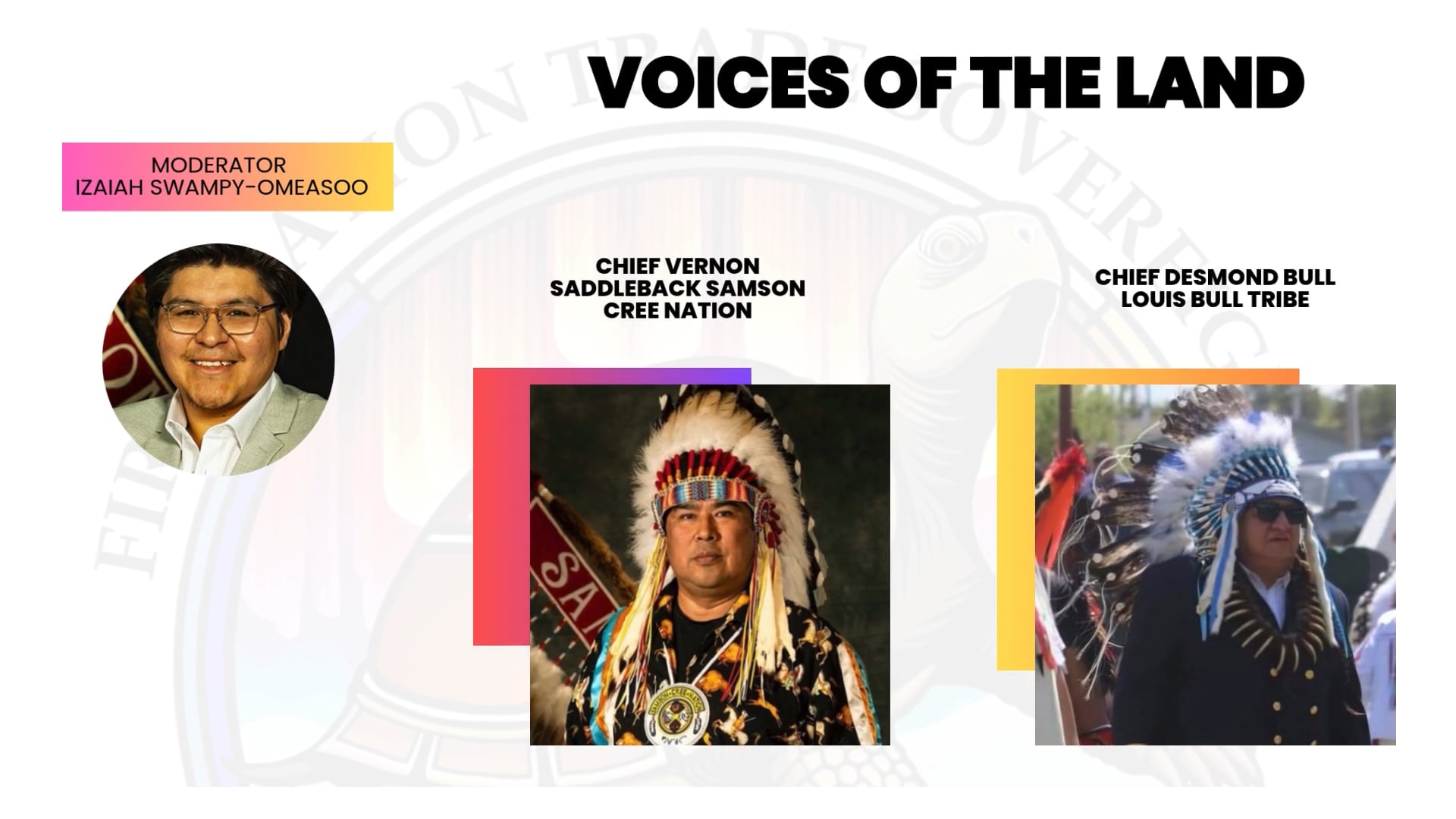 First Nations Trade Sovereignty Conference