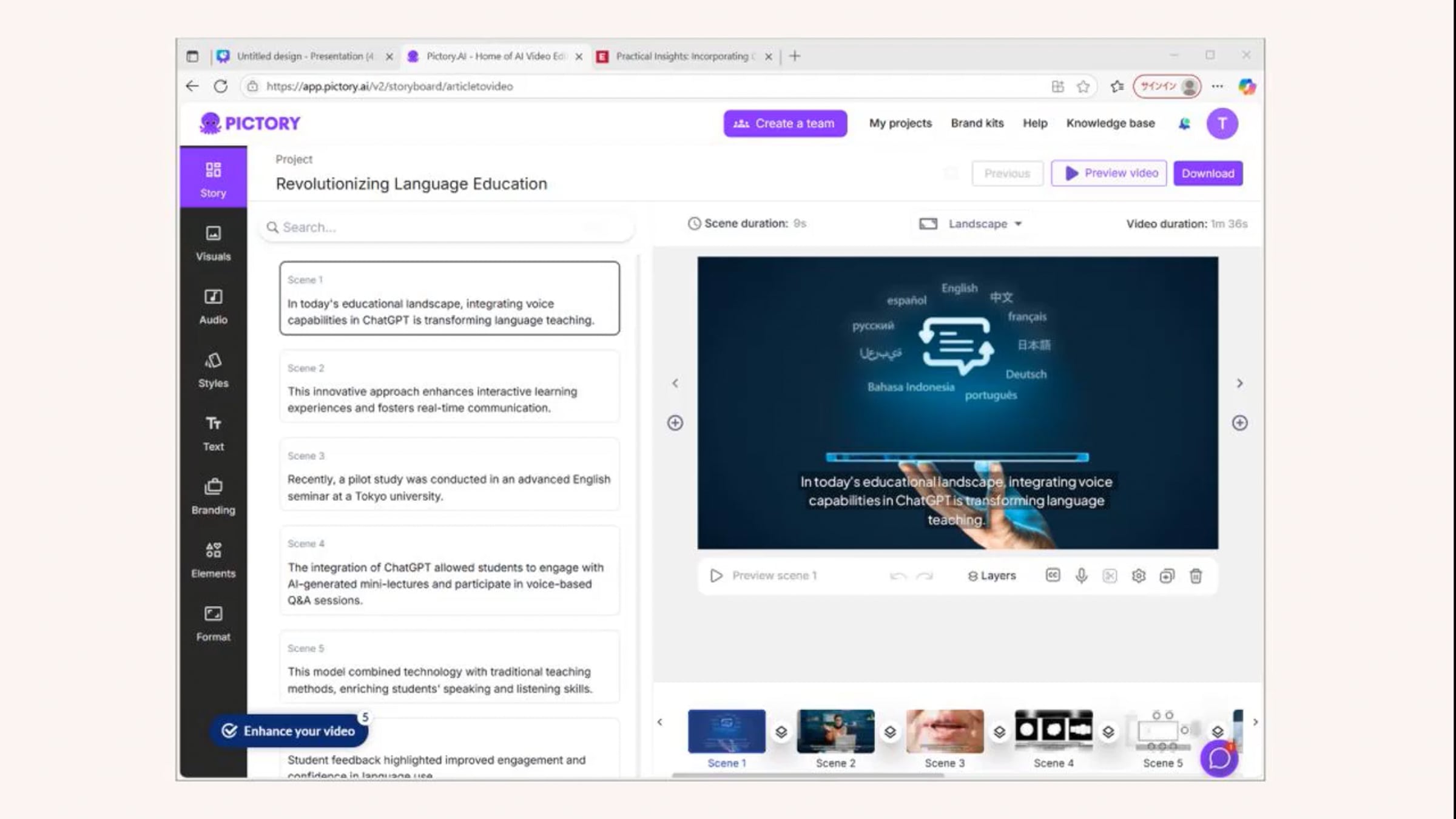 Tri-Lingual Aesthetics: Leveraging Generative AI for Multilingual Education and Cross-Cultural ...