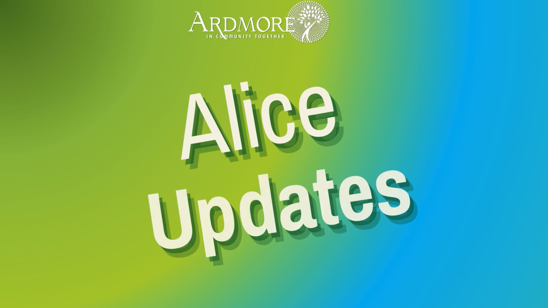 Alice Staff Updates 69