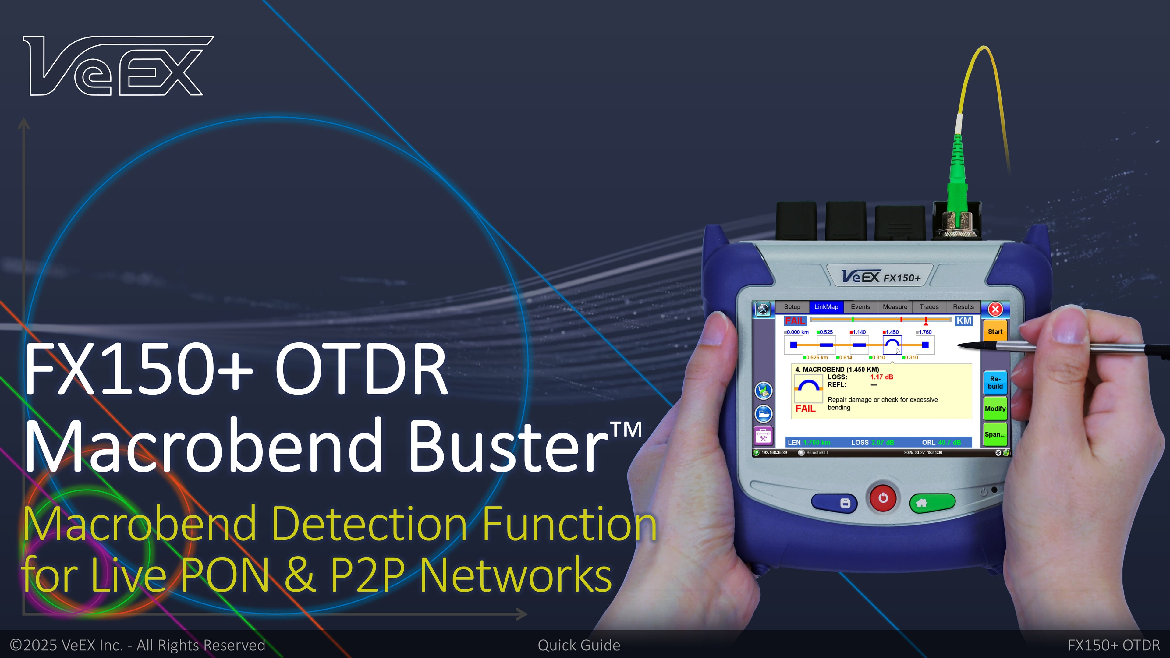 FX150+ OTDR Macrobend Buster | Introduction & Demo