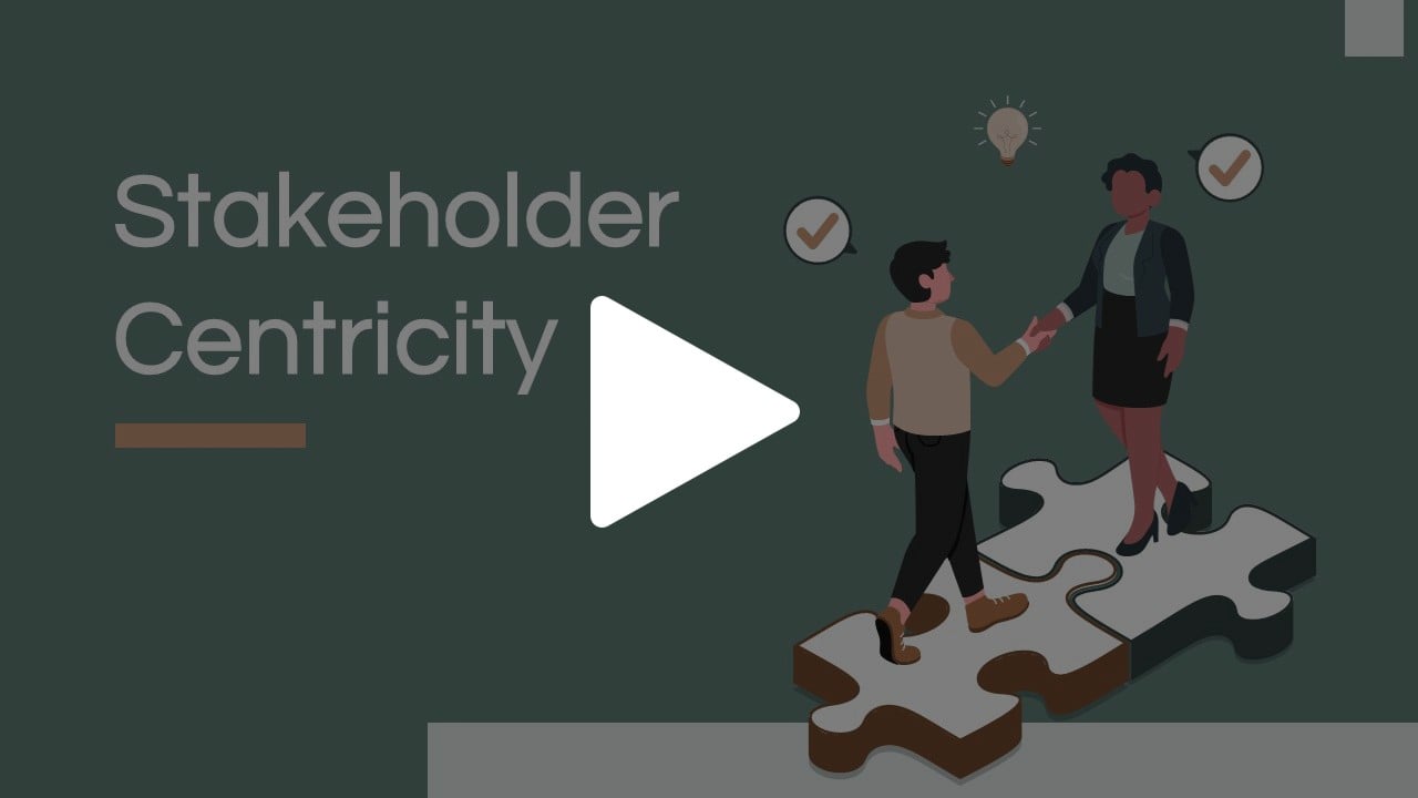 Stakeholder Centricity Animated Presentation - SketchBubble
