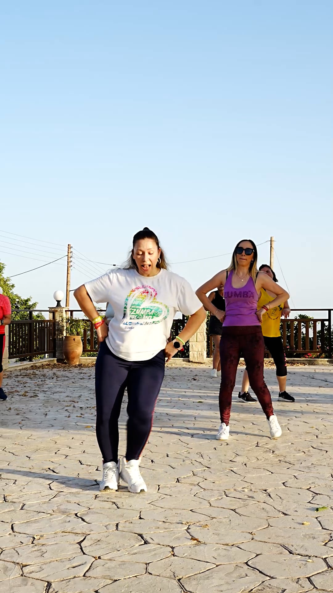 Zumba lesson reel loop