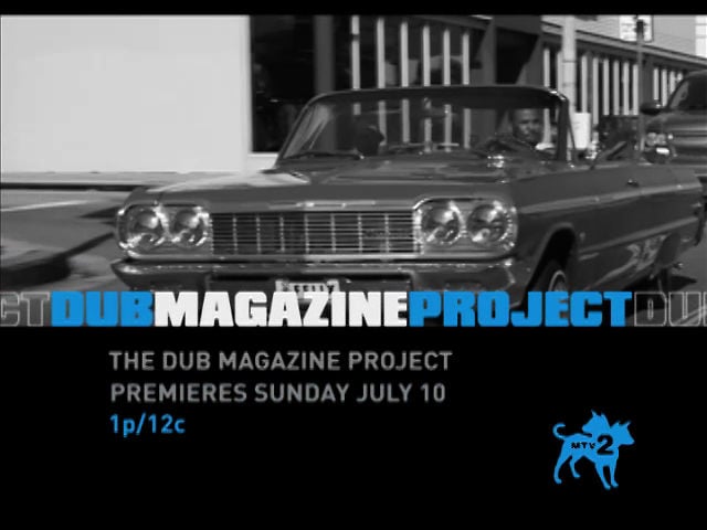 "THE DUB MAGAZINE PROJECT" MTV2 PROMO COMMERCIAL on Vimeo