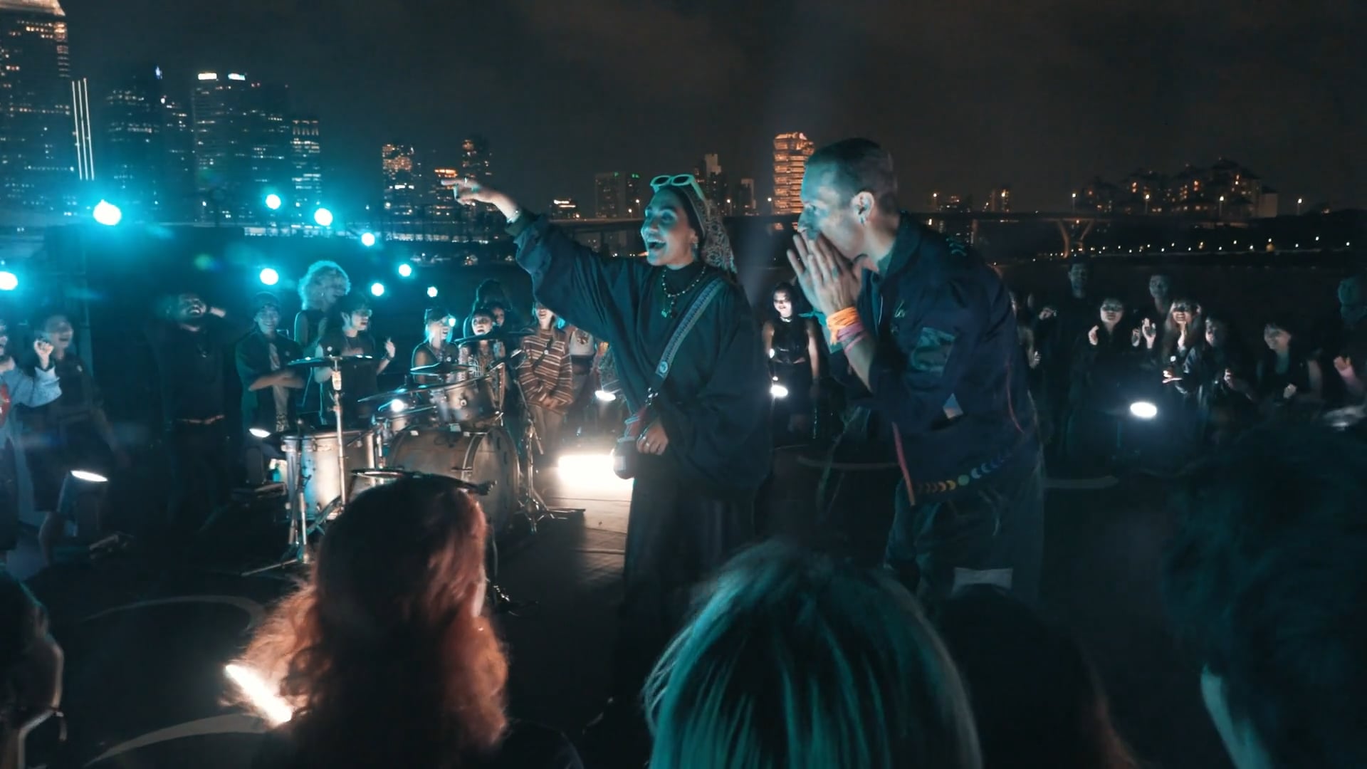 Coldplay - Man In The Moon, Behind The Scenes [Singapore Tourist Board]