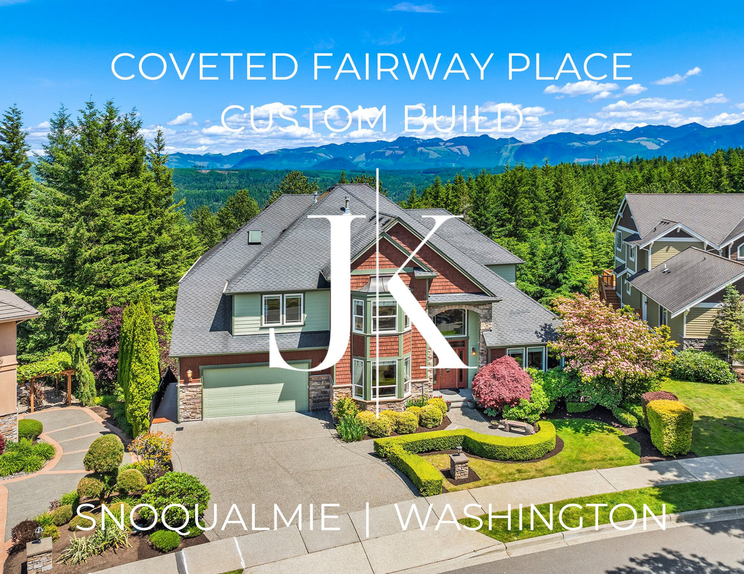 COVETED FAIRWAY PLACE CUSTOM BUILD | 6230 Fairway PL SE, Snoqualmie, WA ...