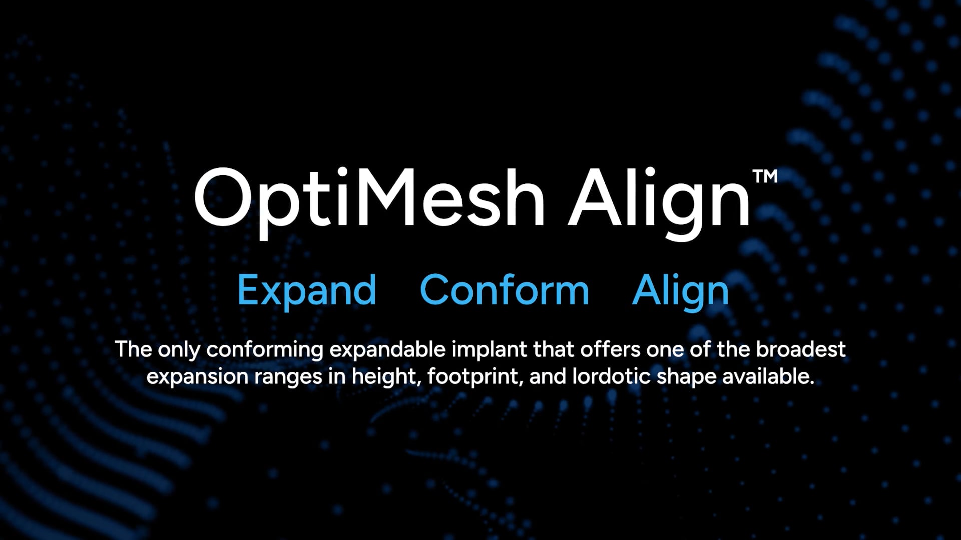 OptiMesh Align™ Animation