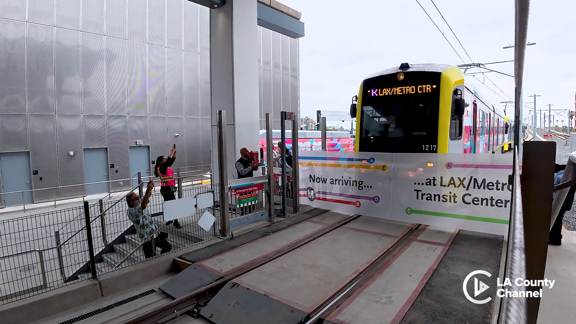 Metro LAX/Metro Transit Center Grand Opening