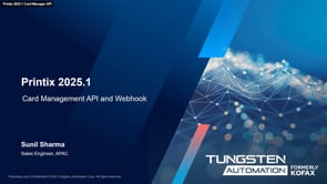 Printix Card Managemment API