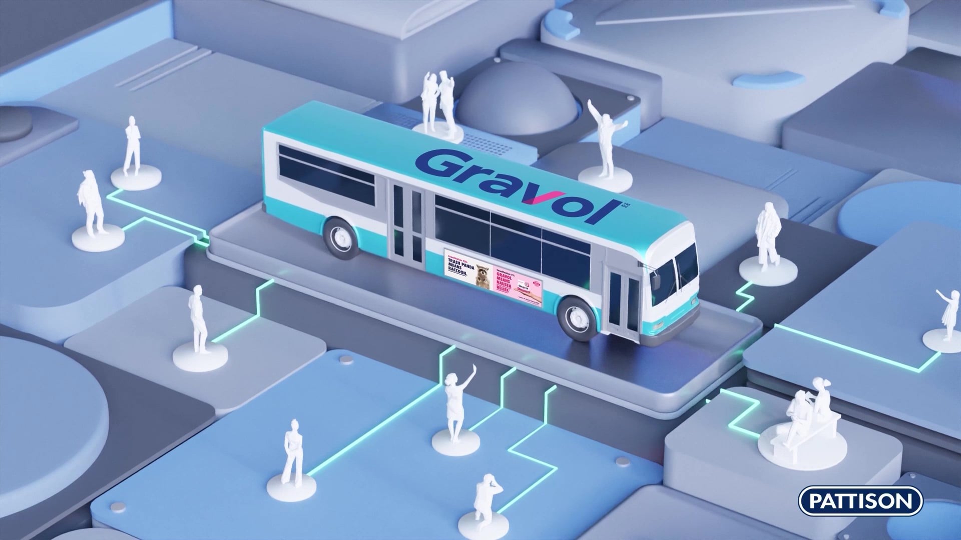 Gravol OOH Campaign: PULSE by PATTISON