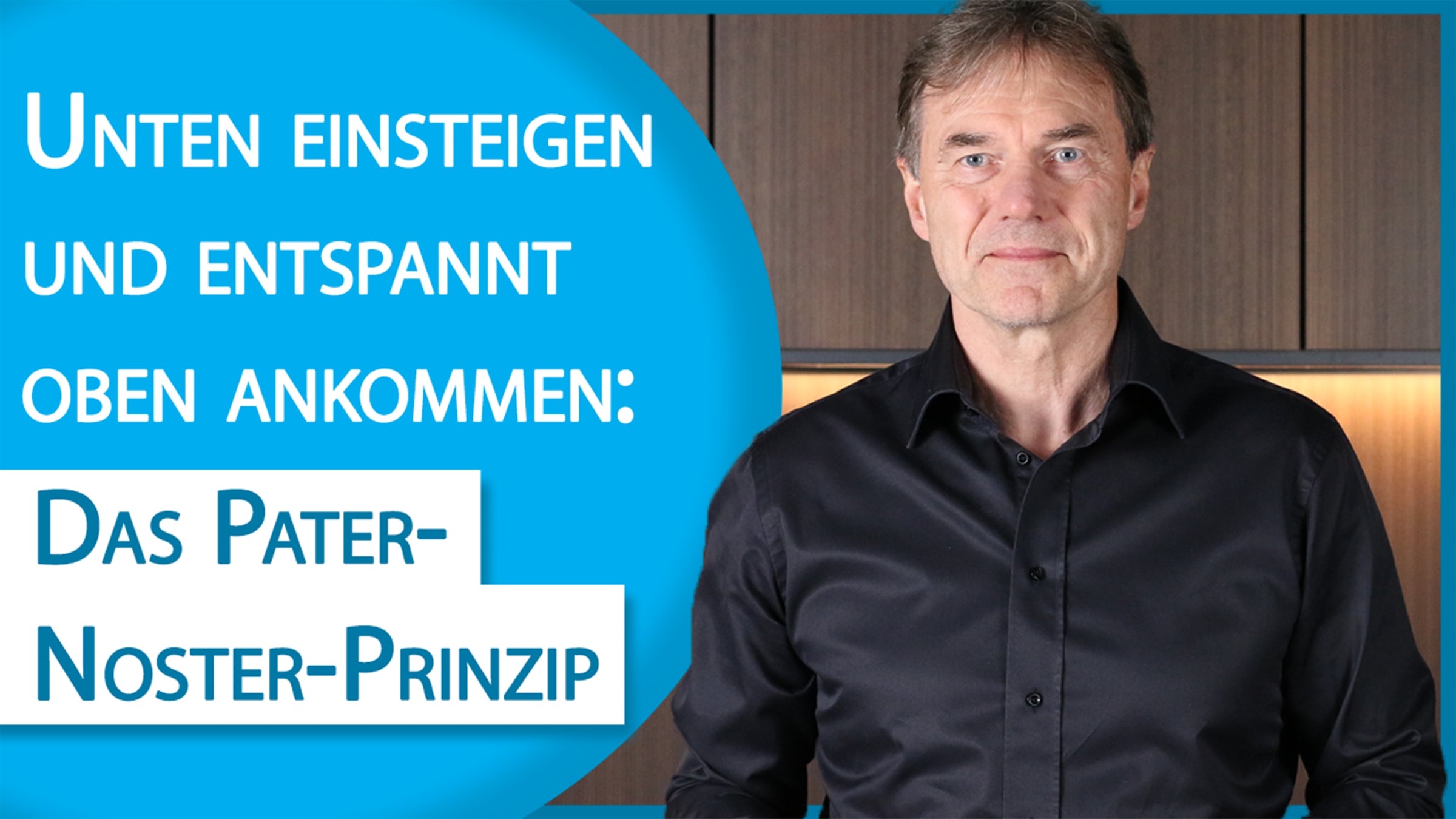 Unten einsteigen und entspannt oben ankommen: Das Paternoster-Prinzip