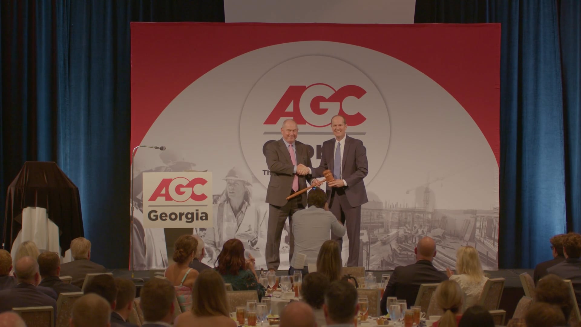 Introduction of Mike Macon as 2025-2026 AGC Georgia President