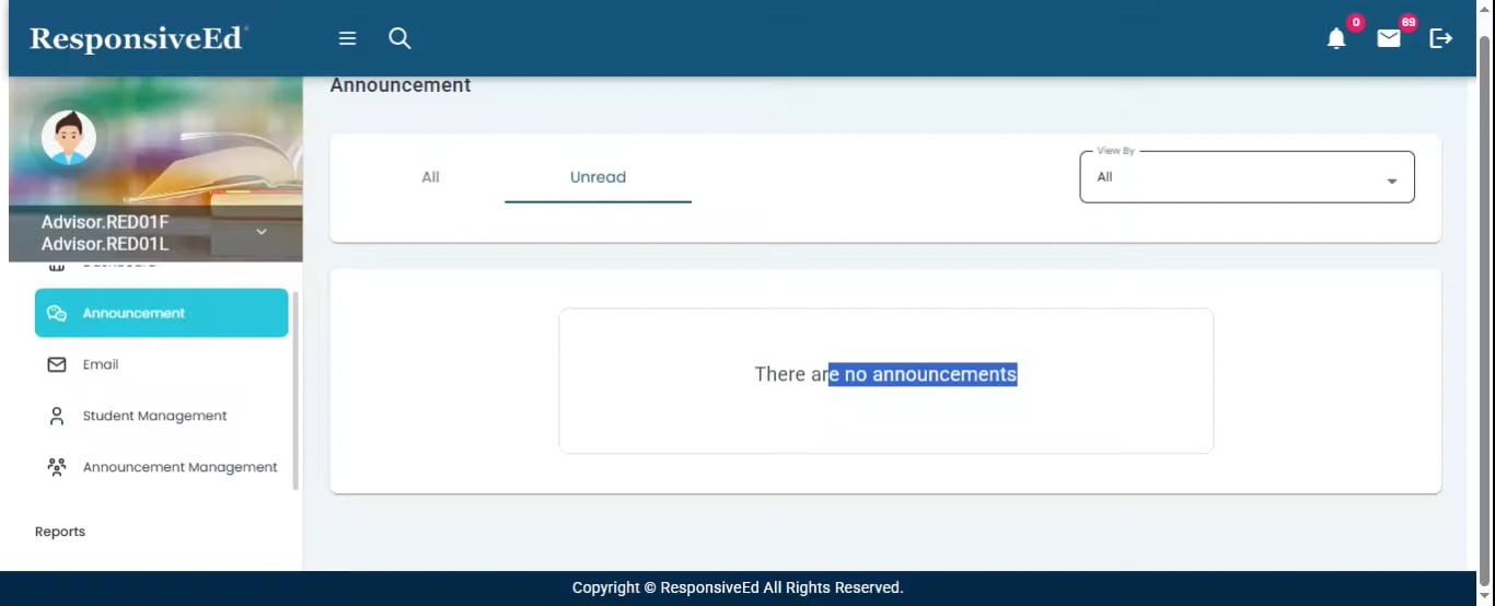 Announcement Management