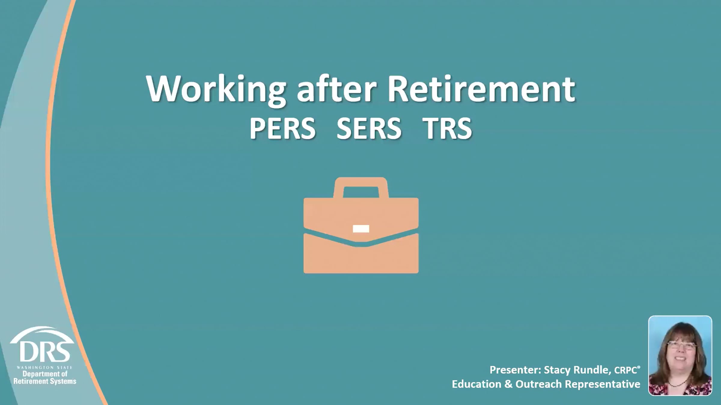 Working after Retirement PERS SERS TRS