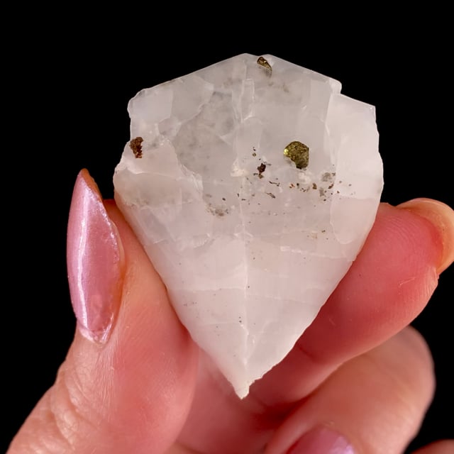 Whewellite (fine rare crystal) with Chalcopyrite | Paitzdorf, Greiz ...