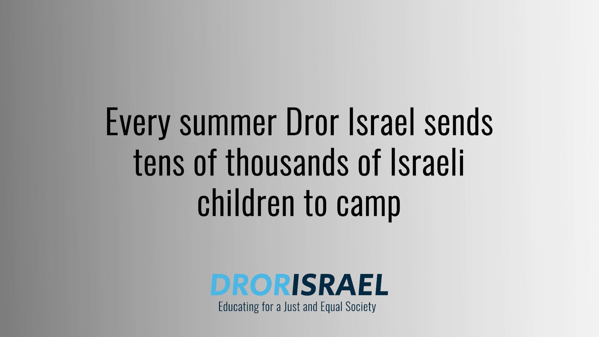 Dror Israel - Summer Camps - 2025